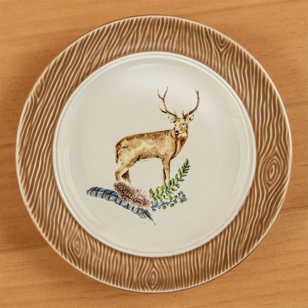 Juliska Forest Walk Appetizer Plate, Stag – To The Nines Manitowish Waters