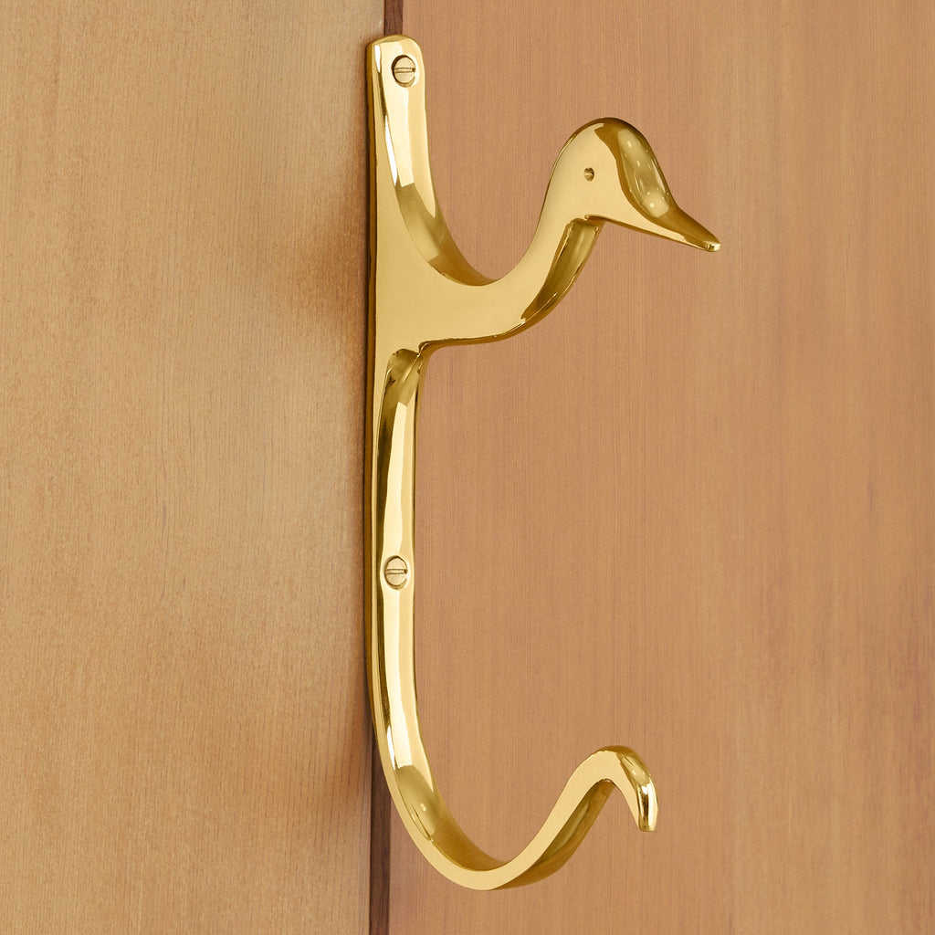 Brass Duck Hook – To The Nines Manitowish Waters