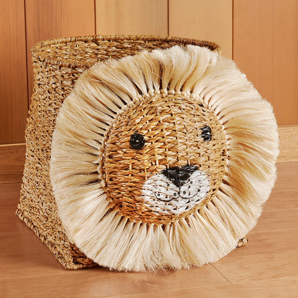 Wicker Lion Basket – To The Nines Manitowish Waters